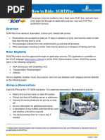 Metrolift Application | PDF | Health Professional | Disability