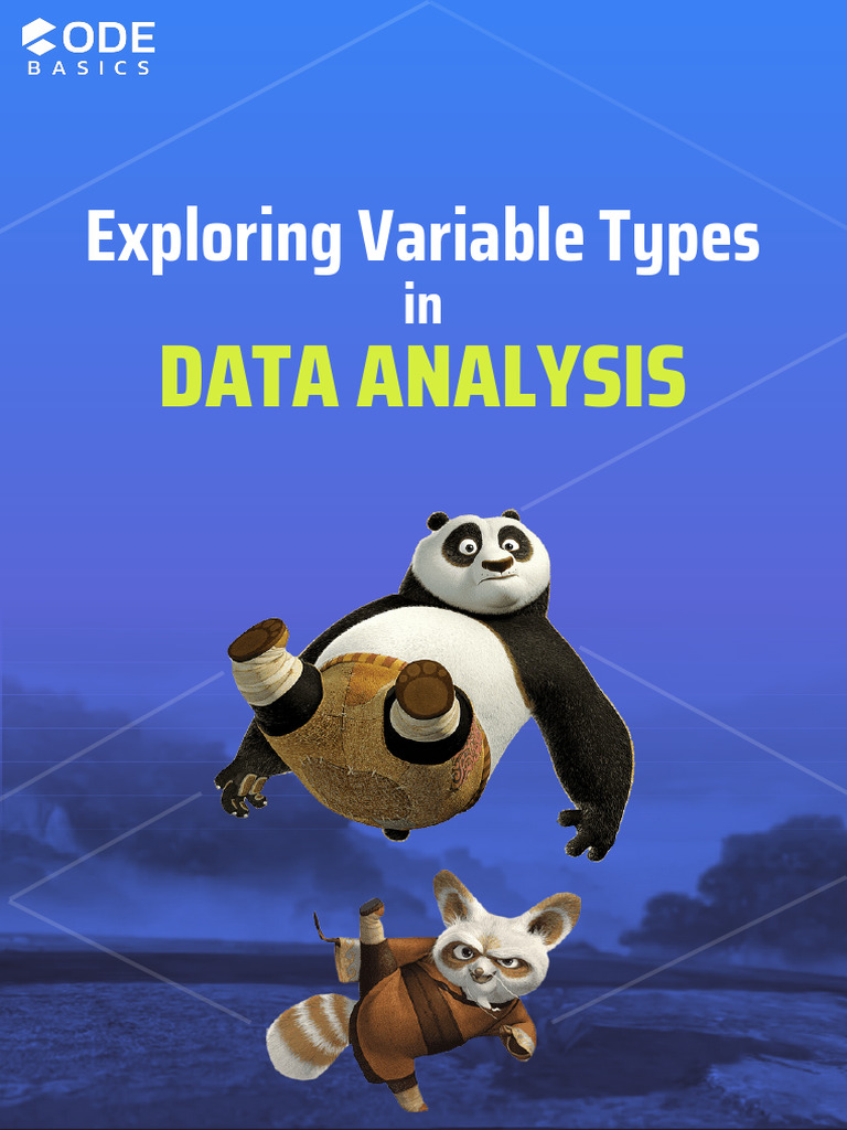 Exploring Variable Types In Data Analysis Pdf Categorical Variable
