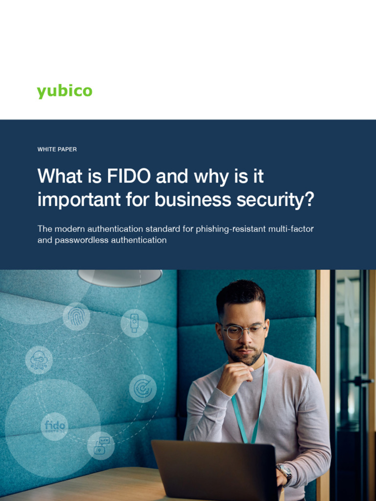 Yubico What Is FIDO Phishing-Resistant MFA | PDF | Security | Computer ...