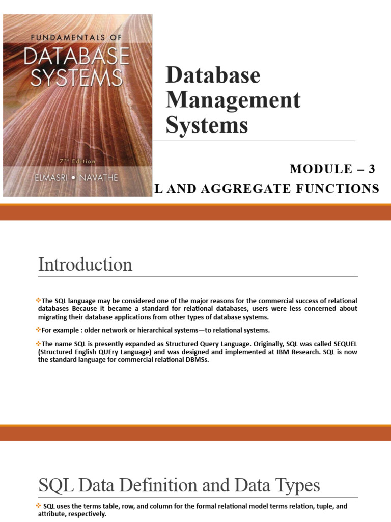 Module 3 Pdf Relational Model Databases