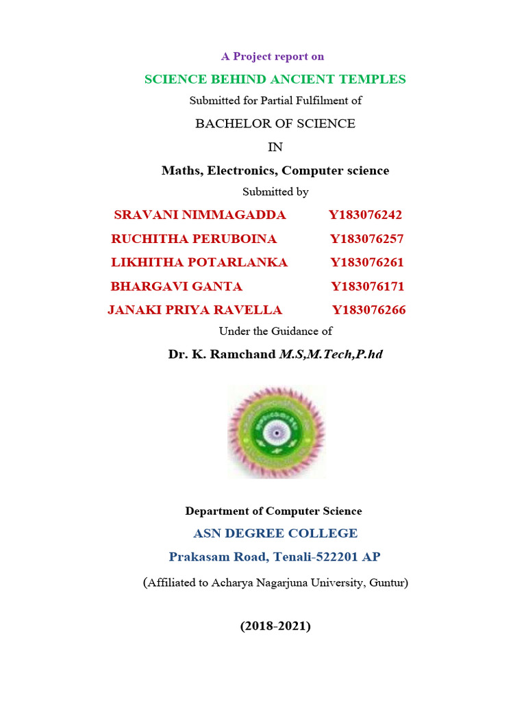 Science Behind Ancient Temples | PDF