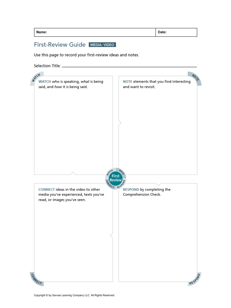 First-Review Guide Media Video | PDF | Freedom Of Expression Law ...