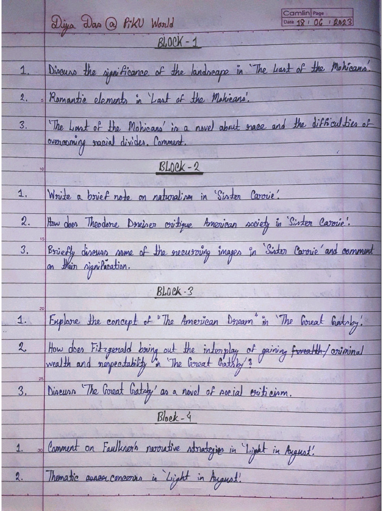 MEG-11 Important Questions | PDF