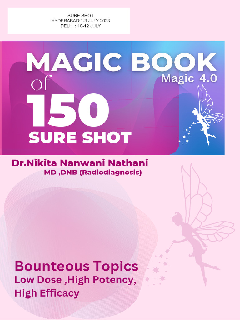 Sure Shot Book Magic 4.0 July23 Dr. Nikita | PDF | Medicine | Health Care