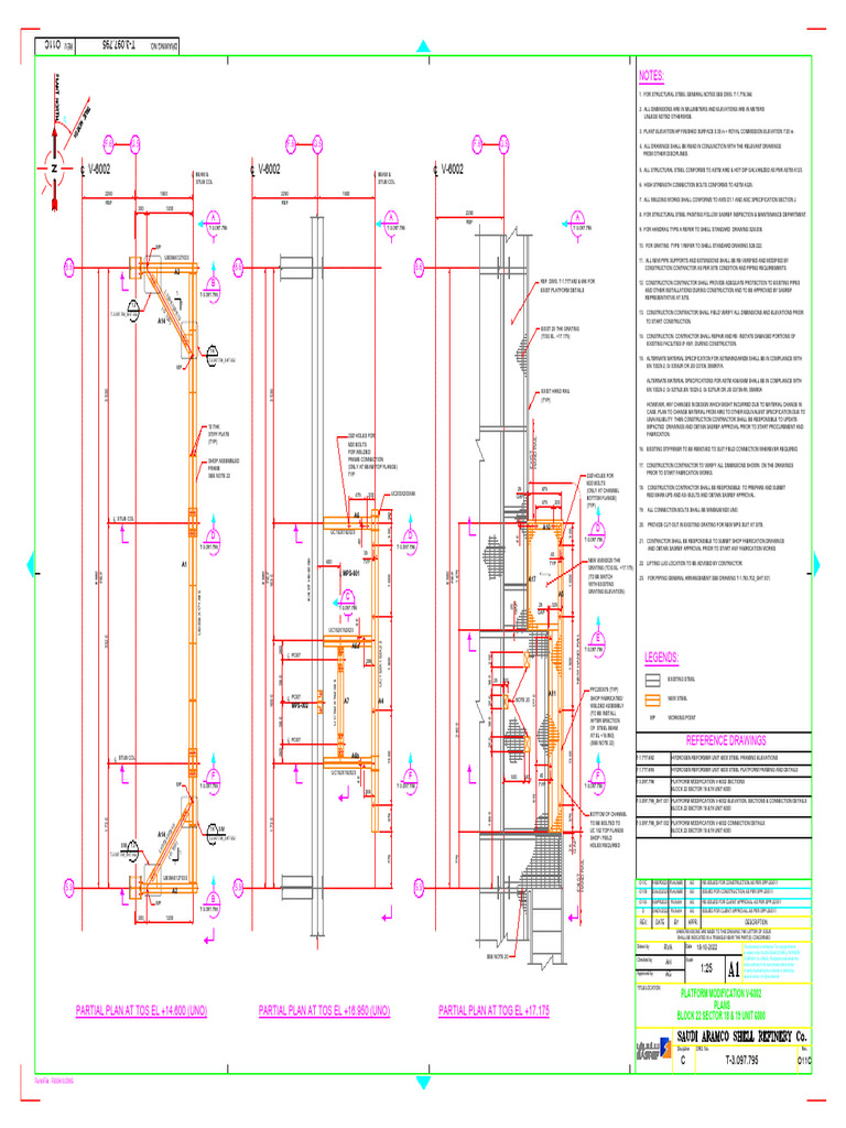 SPP-20-011_ Fab Dwg rev with IFC marking | PDF | Structural Steel
