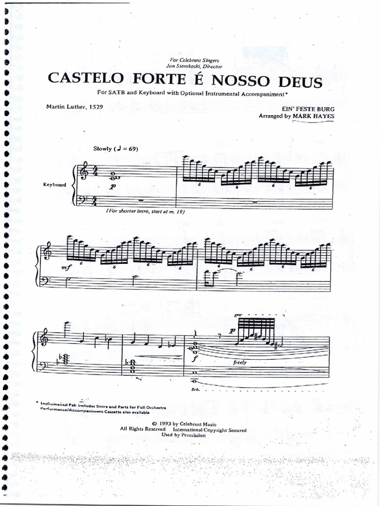 Castelo Forte - Partitura | PDF