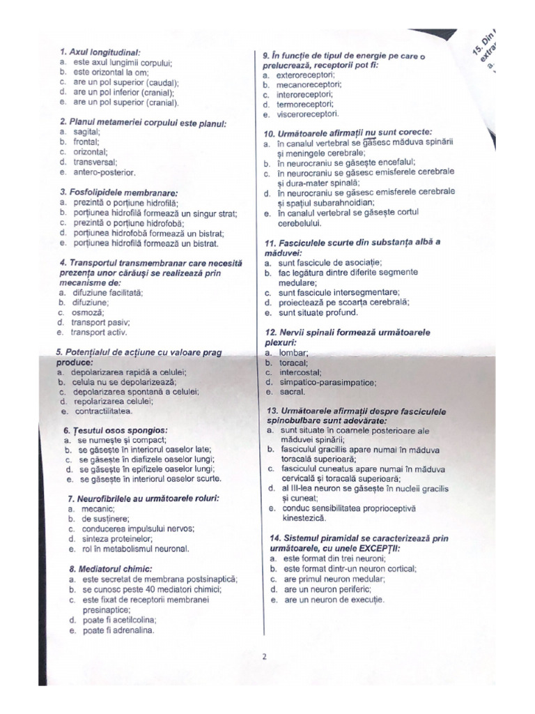 Simulare CT 2022 B-C | PDF