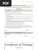 Construction Supervisor Appointment CR8 7 | PDF