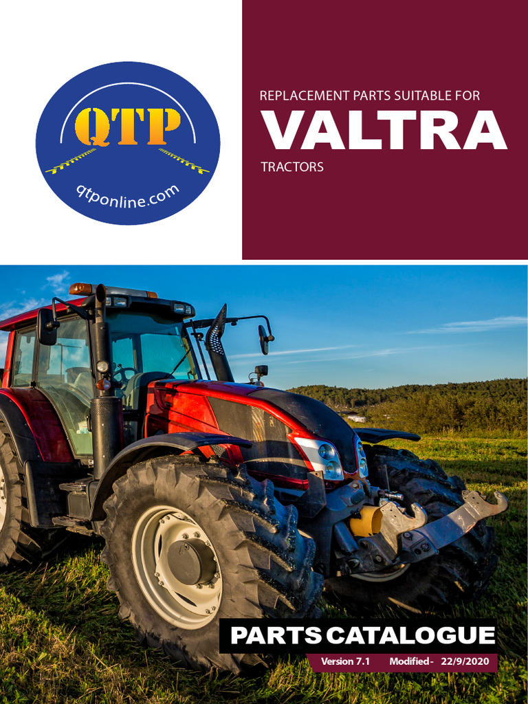 Valtra Replacement Parts Catalogue | PDF | Vehicles | Motor Vehicle