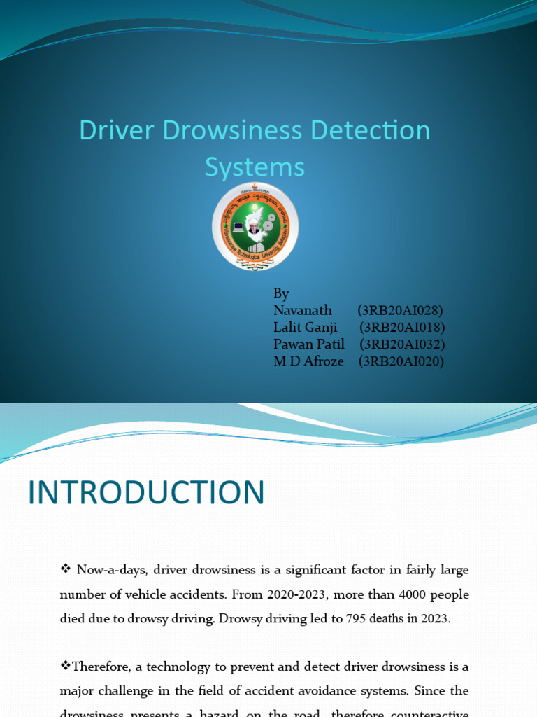 Driver Drowsiness Detection Systems | PDF | Traffic Collision Driver Drowsiness Detection Systems | PDF | Traffic Collision