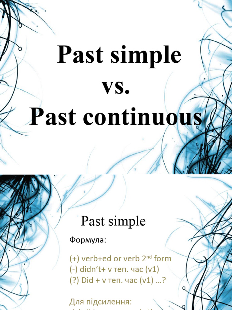 Past-Simple-Vs-Past-Continuous-Past Perfect-Past Perf Cont | PDF