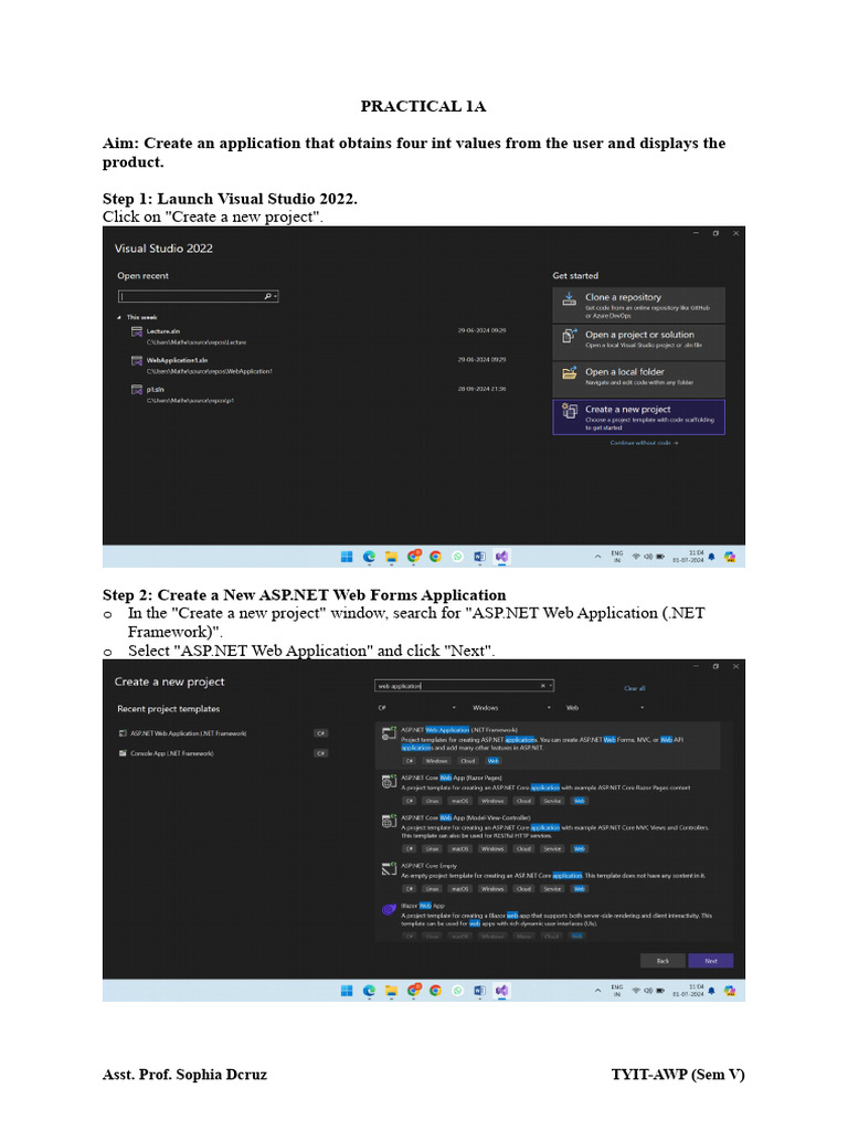 AWP-P1 | PDF | Computer Engineering | Software Development