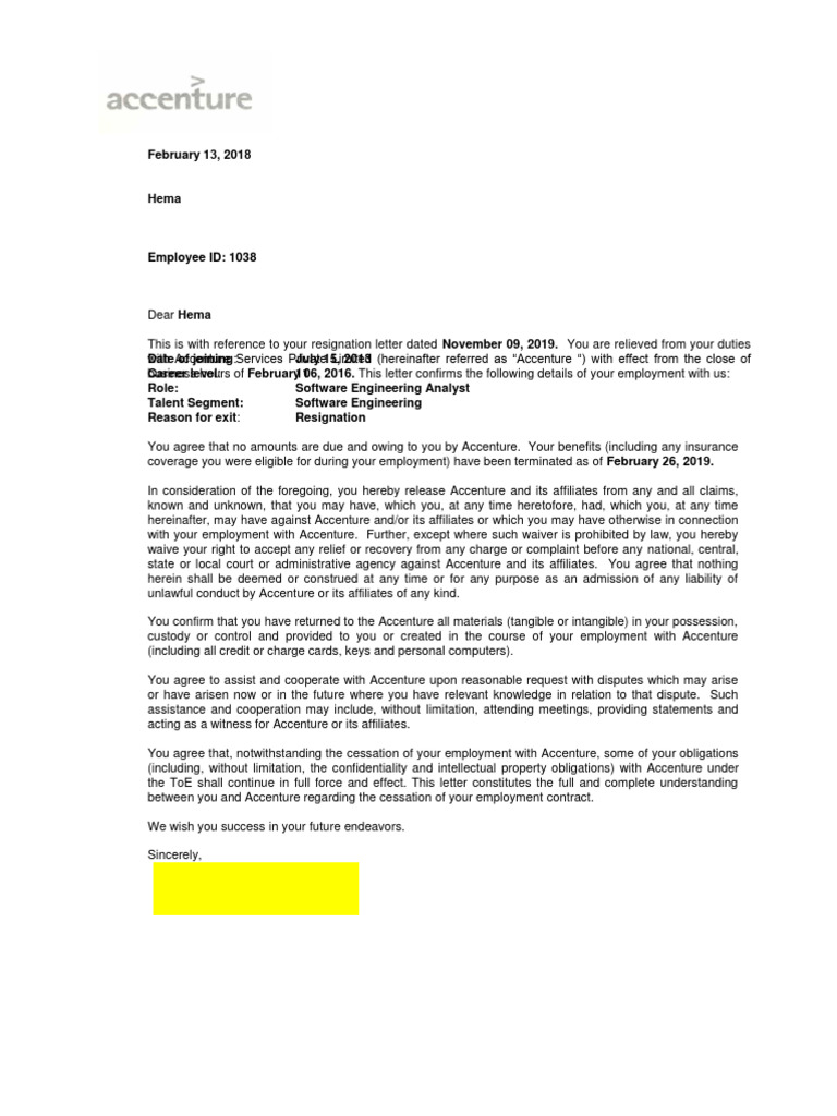 HP Roles and Service Letter | PDF | Employment | Justice