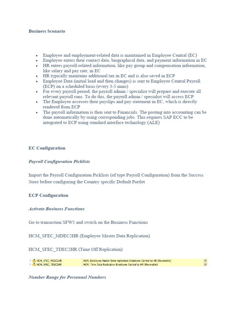 EC To ECP Document | PDF | Payroll | Proxy Server