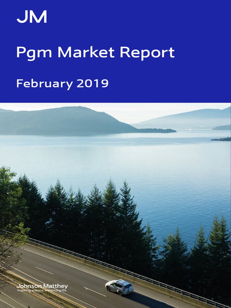 PGM Market Report February 2019 | PDF | Platinum | Mining