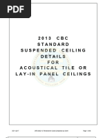 2013 CBC Standard Gypsum Board Ceiling Details For Suspended and Joist ...