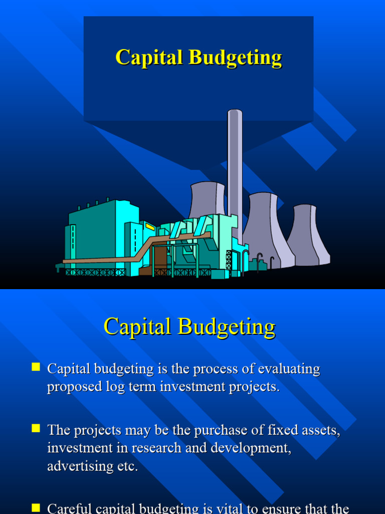 Chapter 7, Capital Budgeting | PDF | Capital Budgeting | Net Present Value