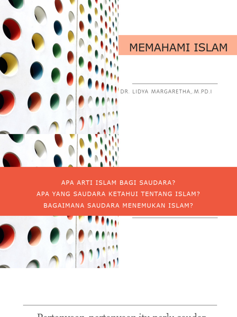Memahami Islam | PDF