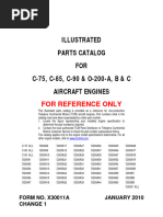 Aircraft Engine Illustrated Parts Catalog: For Reference Only | PDF