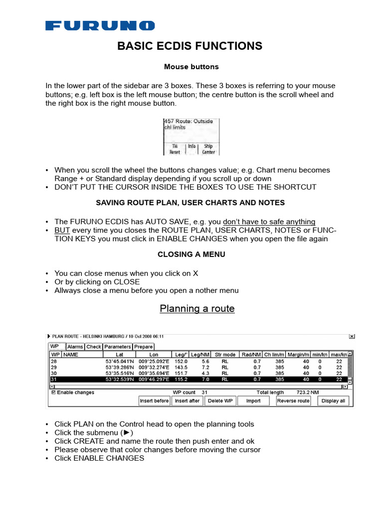 02 Basic ECDIS Functions 2.0 | PDF | Menu (Computing) | Cursor (User ... 02 Basic ECDIS Functions 2.0 | PDF | Menu (Computing) | Cursor (User ...
