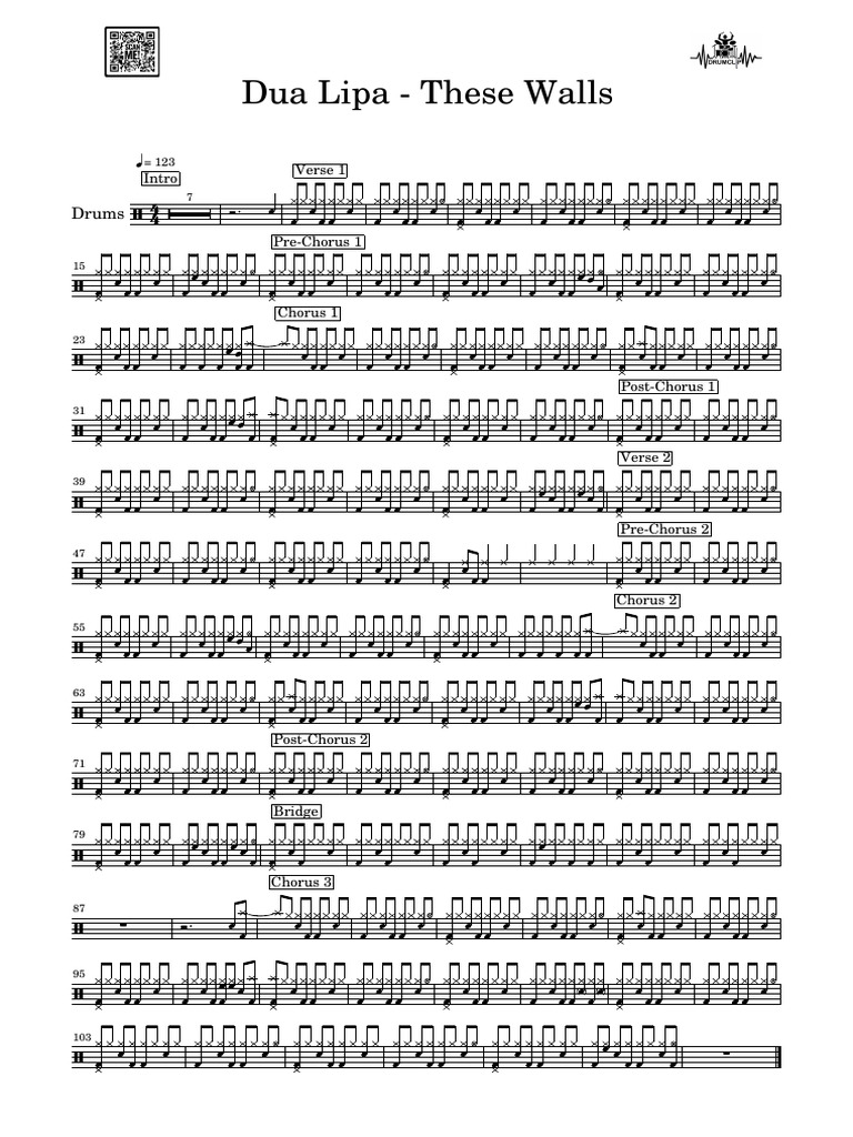 Dua Lipa - These Walls 1P | PDF