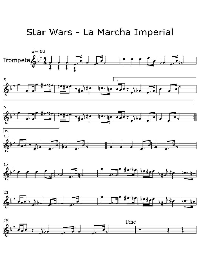 Star Wars Imperial March | PDF