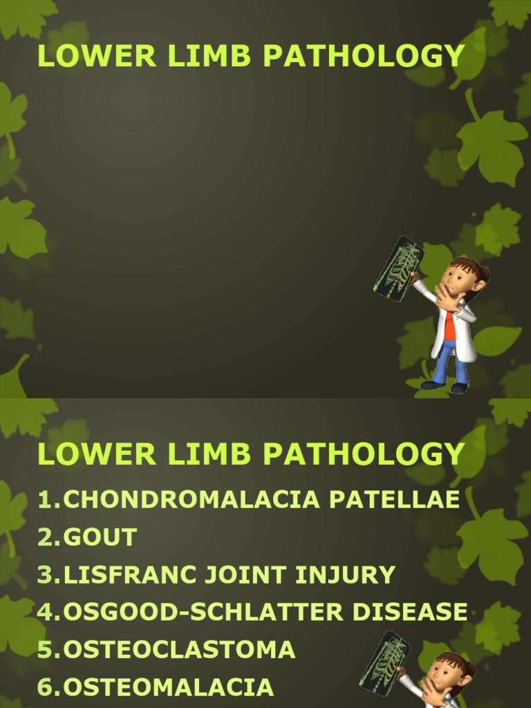 Lower Limb Radpathology | PDF | Gout | Joint