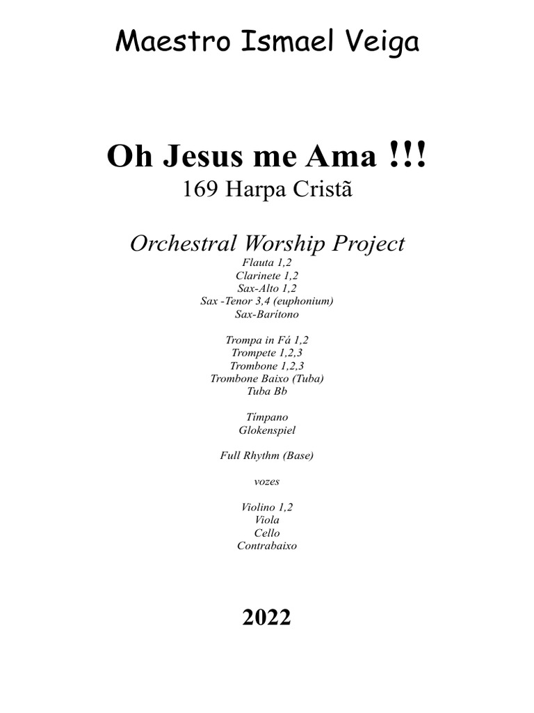 164 - Oh Jesus Me Ama | PDF