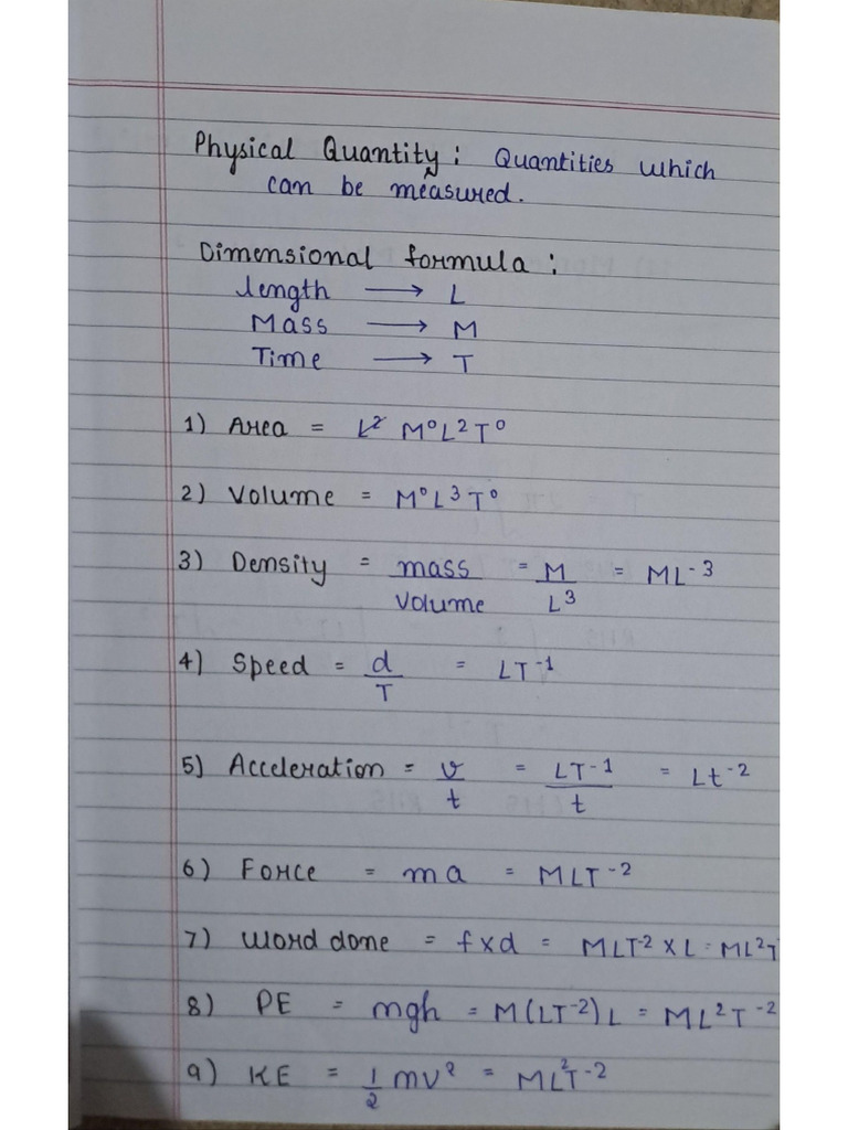 Physics Chapter 1 and 2 | PDF