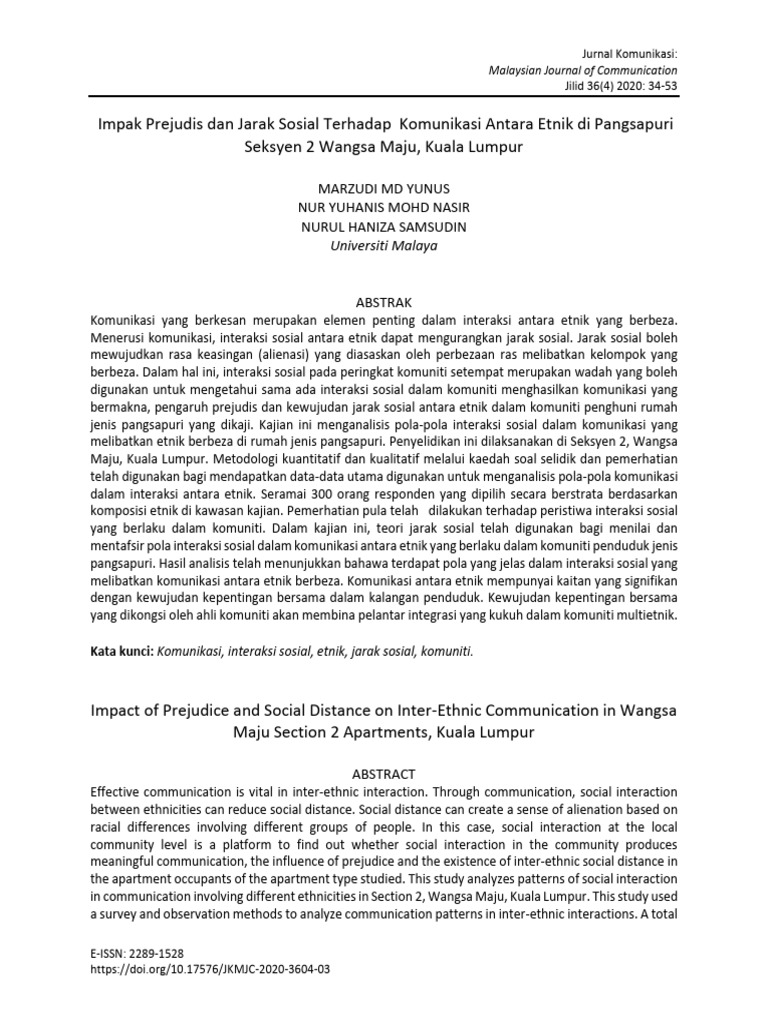 Impak Prejudis | PDF