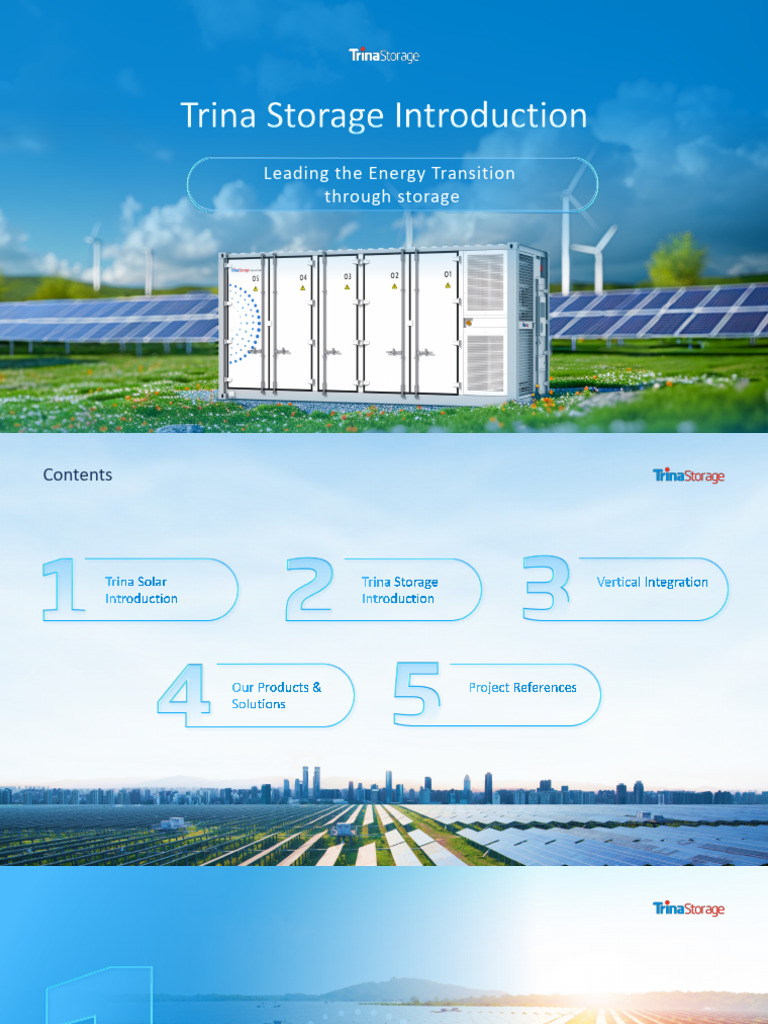Trina Storage Introduction 20240603 | PDF | Photovoltaics | Solar Power