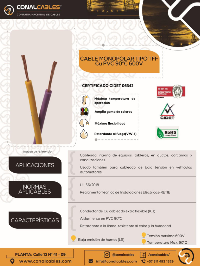 Conal Cables | PDF