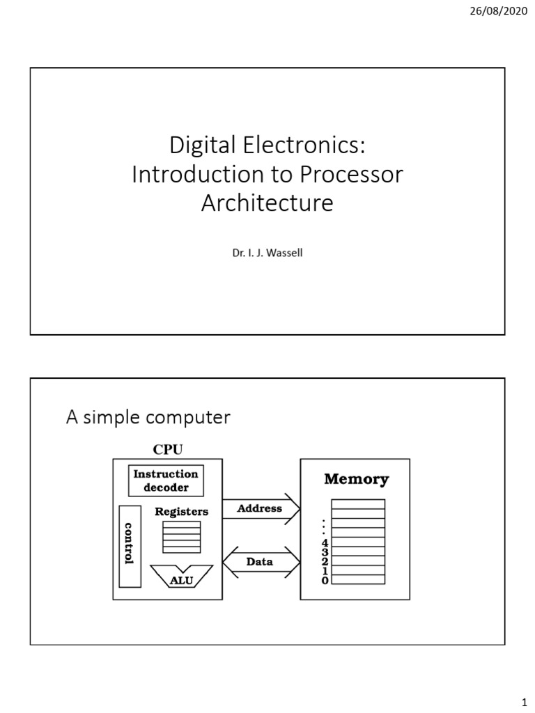 Micro 20 | PDF | Central Processing Unit | Computer Architecture