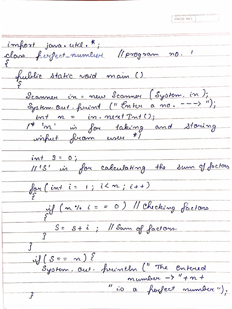 COMPUTER Assignment of 20 Programs Along With Variable Descriptions. | PDF
