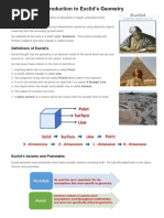 Class Ix 5. Euclid's Geometry | PDF | Axiom | Line (Geometry)