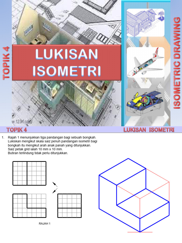 Chapter 5 - Lukisan Isometri | PDF