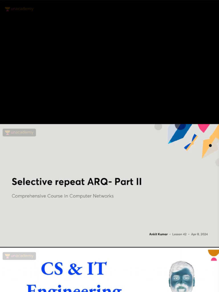 Selective Repeat ARQ Part II With Anno | PDF