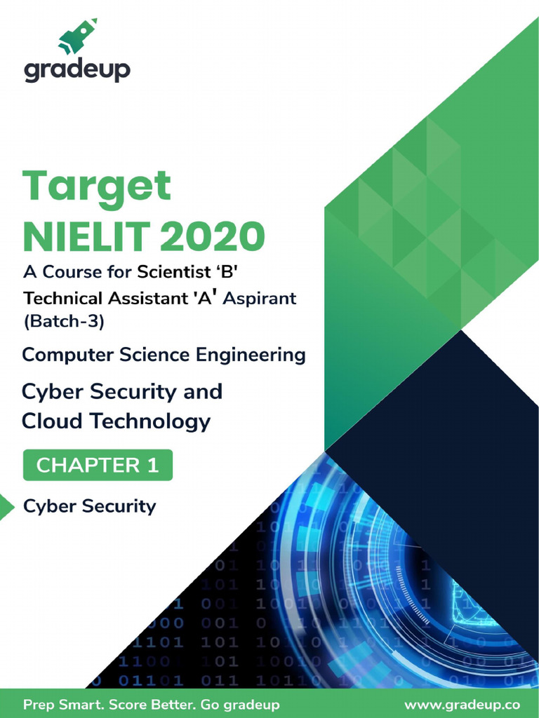 Chapter 1 Cyber Security b3 44 | PDF | Internet Of Things | Malware