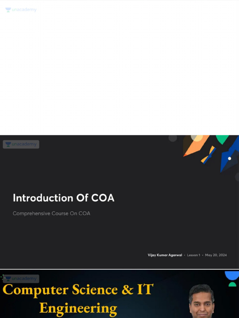 Introduction of COA With Anno | PDF