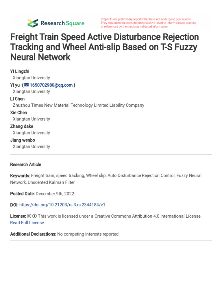 v1 Covered | PDF | Kalman Filter | Fuzzy Logic
