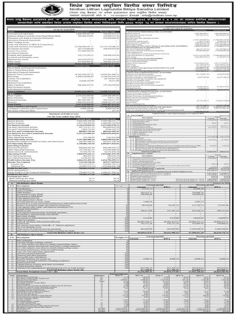 Published Report Nirdhan | PDF
