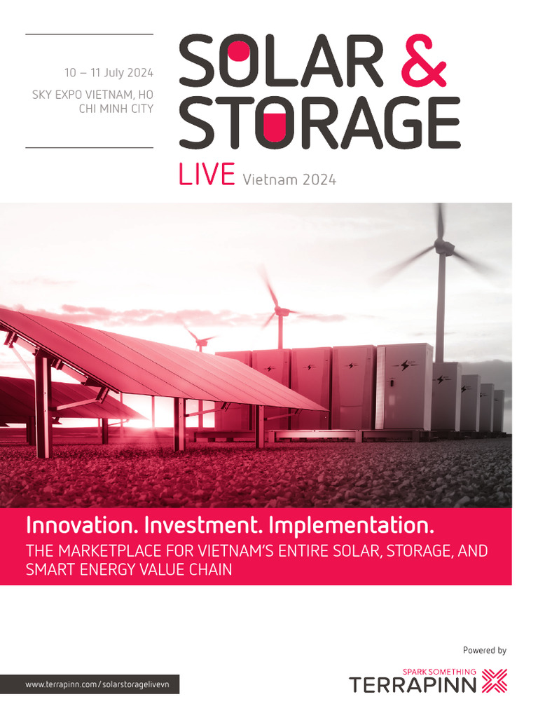 Solar & Storage Live Vietnam 2024 | PDF | Solar Power | Photovoltaics