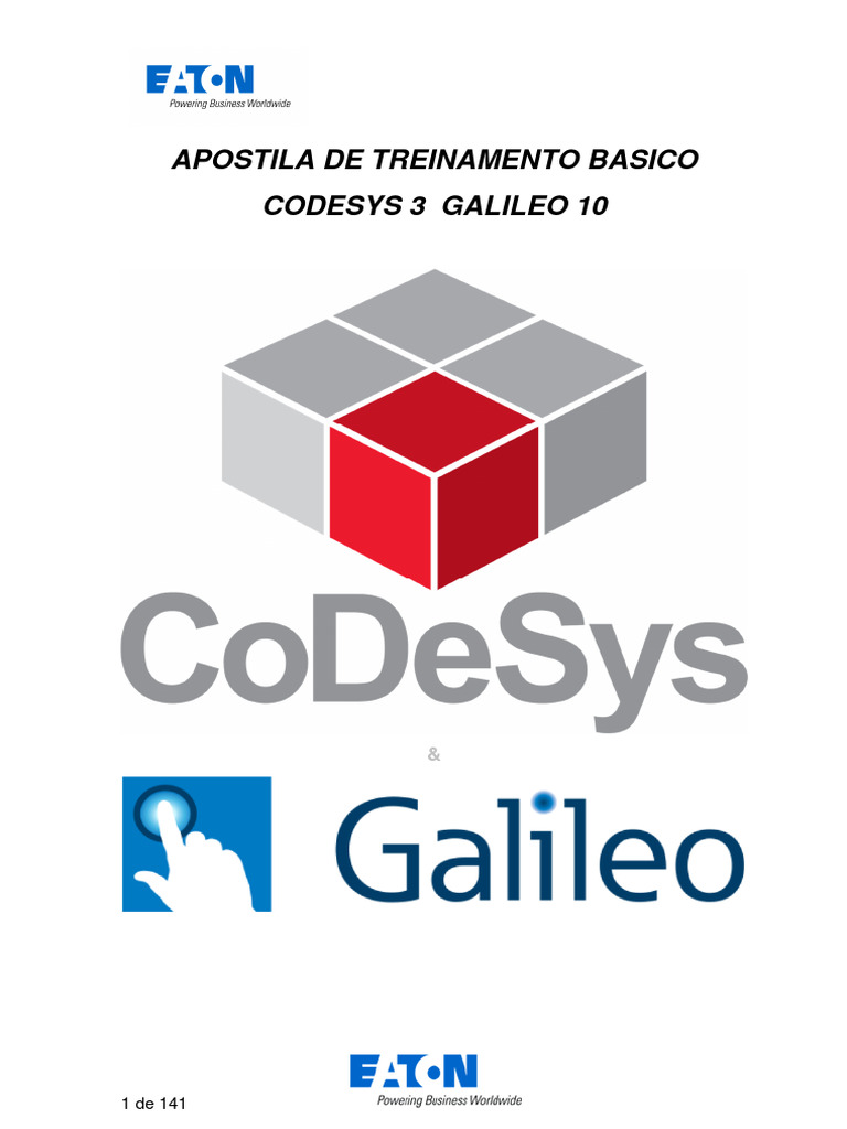 Apostila Codesys 3 Galileo 10 Rev 2019-07-15 | PDF | Controlador lógico programável | Linguagem ...