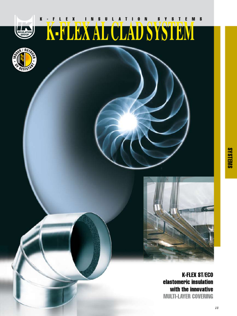 K-FLEX AL CLAD Insulation System | PDF | Thermal Insulation | Duct (Flow)