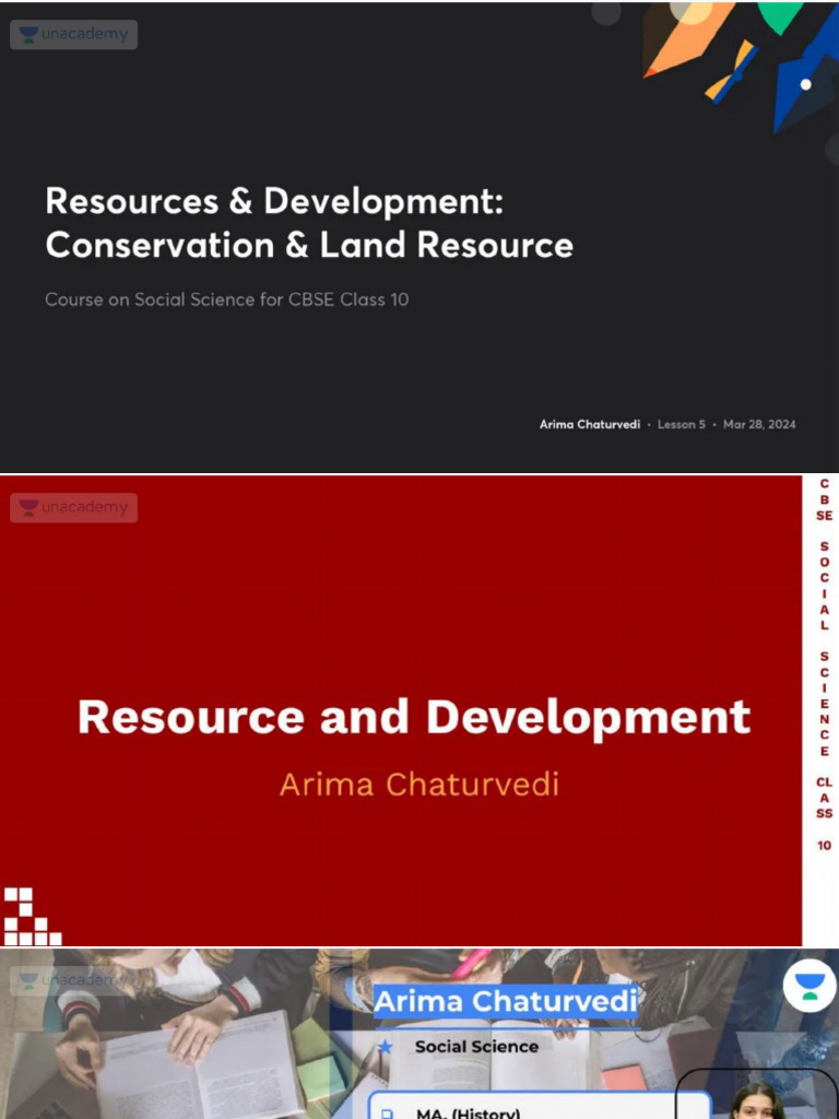 Resources Development Conservation Land Resource No Anno | PDF