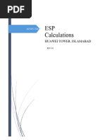 ESP Calculation (External Static Pressure Calculation) | PDF | Duct ...