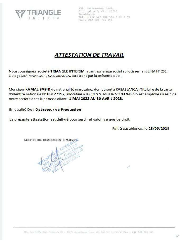 Attestation Triangle | PDF