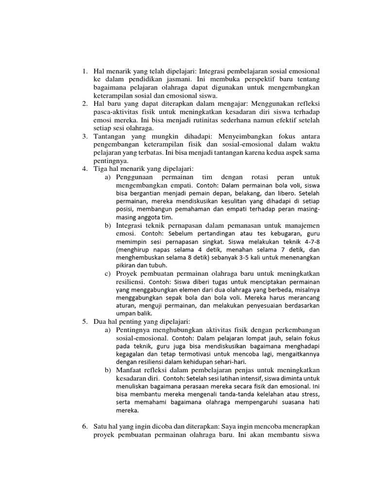 T1-4f Refleksi Ruang Kolaborasi | PDF | Karier & Perkembangan