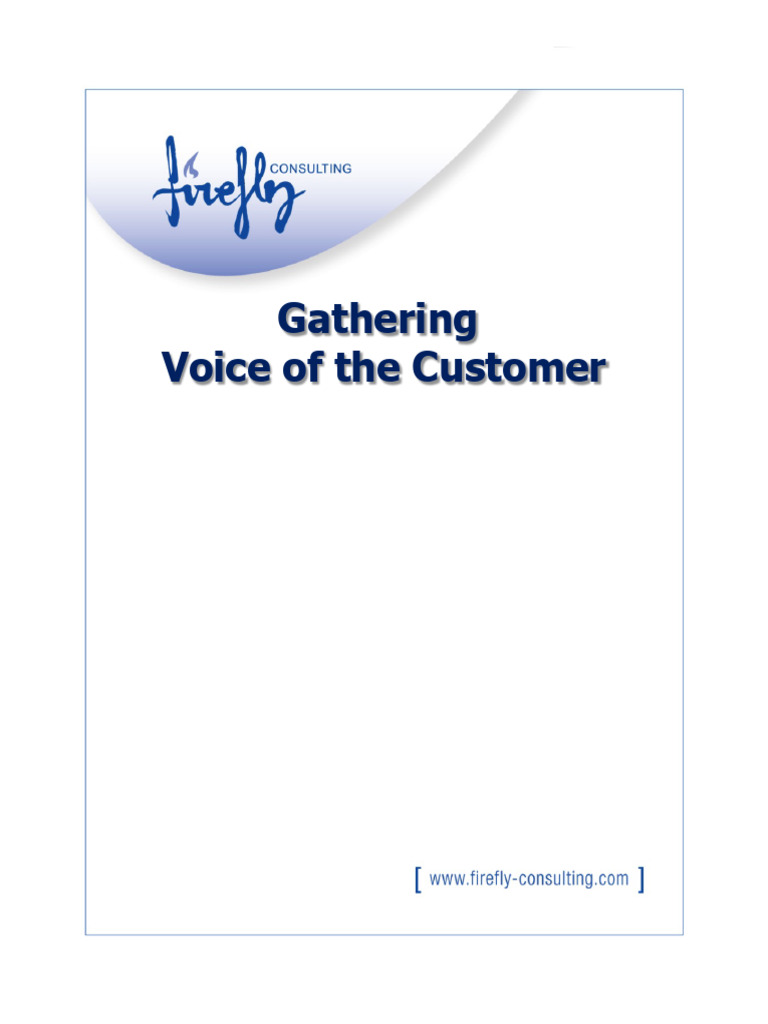 08 (D) LSS GB - Gathering VOC Rev B5 | PDF | Data | Business