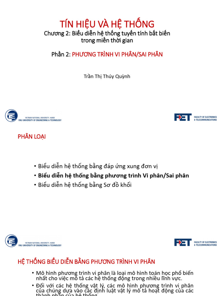 (TL5) THVHT Chap 2 PresTimeDomain P2 | PDF
